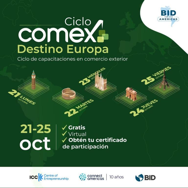 Ciclo Comex | Destino Europa | ConnectAmericas